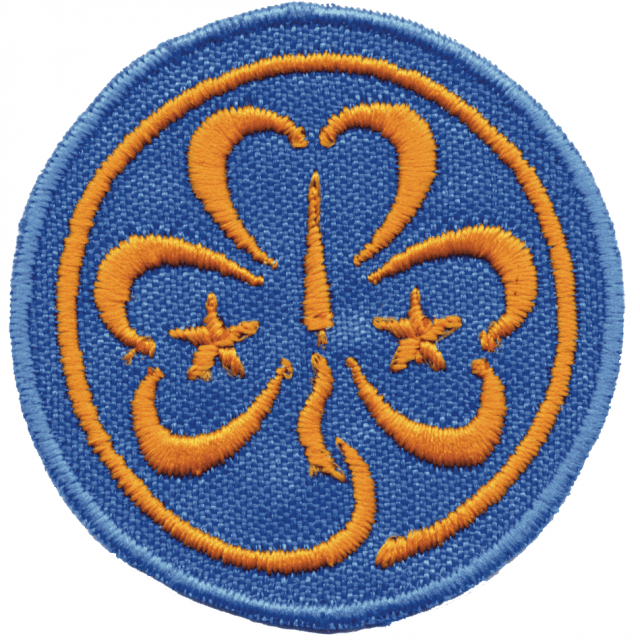 Distintivo ricamato promessa Scout WOSM – Scout.coop